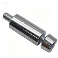 China Zinc Plated Iron Latch Pin, Heavy Duty Threaded Lock Pin for Industrial Equipment & Door Hardware, Custom Size Available for sale