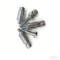 China Zinc Plated Iron Latch Pin, Heavy Duty Threaded Lock Pin for Industrial Equipment & Door Hardware, Custom Size Available for sale