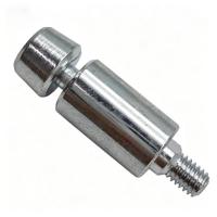 China Zinc Plated Iron Latch Pin, Heavy Duty Threaded Lock Pin for Industrial Equipment & Door Hardware, Custom Size Available for sale