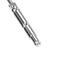 China Custom Silver Plated P-Slot Copper Terminal, High Precision RoHS Electrical Contact Pin for Industrial Equipment for sale