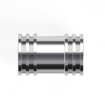 China Custom High Precision CNC Machined Silver Plated Copper Socket Terminal, RoHS Compliant Electrical Contact for sale
