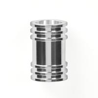 China Custom High Precision CNC Machined Silver Plated Copper Socket Terminal, RoHS Compliant Electrical Contact for sale