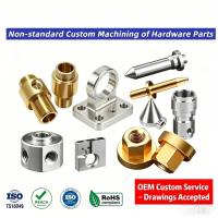 China CNC Non-Standard Parts Processing Custom Single-Piece Manufacturing Aluminum Alloy Stainless Steel Hardware Precision Machining for sale