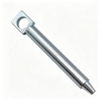 China Precision CNC Machined Tapered Locating Pin, Custom Stainless Steel Metal Shaft with Bracket for New Energy Industry for sale
