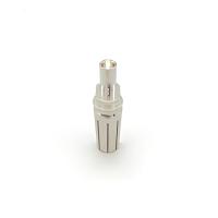 China Silver Plated Slotted Pin & Socket, High Precision Male Female Connector Terminal for sale