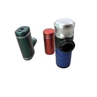 China Custom CNC Machined Aluminum Alloy Massager Housing Anodized Fascia Gun Shell Multi Color Massage Device Replacement Outer for sale