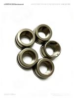 China Metric Thread Nickel Plated Brass Hexagonal Nut Hardware Fitting Brass Lock Nut for sale