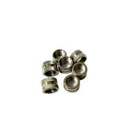China Metric Thread Nickel Plated Brass Hexagonal Nut Hardware Fitting Brass Lock Nut for sale