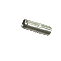 China High Conductivity 8.0mm Silver Plated Brass Female Terminal with Steel Cap CNC Machined for Machining for sale