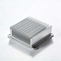 China Ultra High Tolerance Custom Aluminum Alloy Extrusion Heat Sink High Density Fin Radiator Custom Design & Size for sale