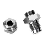 China Ultra Precision Stainless Steel Hex Head Bolt & Nut Set Custom Size Threaded Machining Fasteners Customization for sale