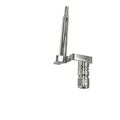 China Ultra High Tolerance Custom New Energy Charging Connector Terminal Precision Machined Brass Adapter Pin Custom Design for sale