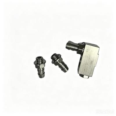 China Industrial 304 Stainless Steel 3 Way Joint Pneumatic Quick Barb Hose Fitting for Equipment Connection for sale