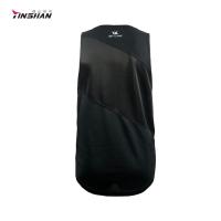 China Custom Logo Sleeveless Polyester Elastane Shirts for Racing Events/Fanswear/ Activities for sale
