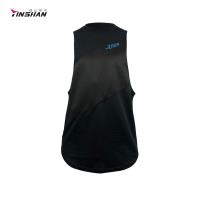 China Custom Logo Sleeveless Polyester Elastane Shirts for Racing Events/Fanswear/ Activities for sale