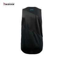 China Custom Logo Sleeveless Polyester Elastane Shirts for Racing Events/Fanswear/ Activities for sale