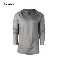 China Quick Dry Gym Running Jogging Activewear Lightweight Hoodie for Men Custom Print S/M/L/XL for sale