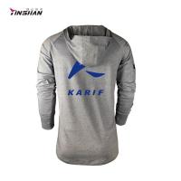 China Quick Dry Gym Running Jogging Activewear Lightweight Hoodie for Men Custom Print S/M/L/XL for sale