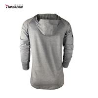 China Quick Dry Gym Running Jogging Activewear Lightweight Hoodie for Men Custom Print S/M/L/XL for sale