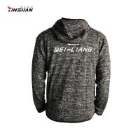 China Customized Color Men's Summer Casual Nylon Elastane Hoodie Jacket for Running Gym Wear for sale