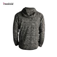 China Customized Color Men's Summer Casual Nylon Elastane Hoodie Jacket for Running Gym Wear for sale