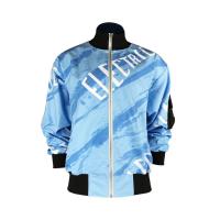 China Knitted Fabric Wind-Stop Plus Size Customised Design Sport Running Windbreaker for Men for sale