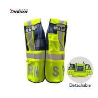 China Ready-made Apparel Direct Injection Heat-Transfer Printing Engineer Warning Vest for sale