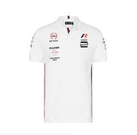 China Custom Team Sublimated Racing Polo Shirt for Mens Short Sleeves White Motorcycle Plain for sale