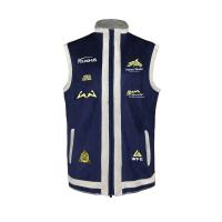 China Custom Logo Embroidery Design Cotton Poly Softshell Unisex Work Vest Jacket With Custom Logo for sale