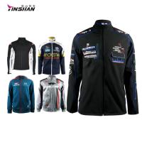 China Poly/Cotton Softshell Motor Racing Motocross Jersey with Customized Graphics Design for sale