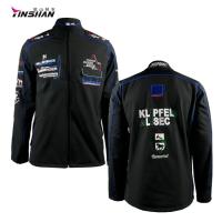 China Poly/Cotton Softshell Motor Racing Motocross Jersey with Customized Graphics Design for sale