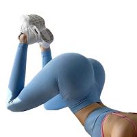 China High Waist Stretchy Compression Comfort Soft Butt Lift Seamless Leggings Sports Fitness Legging Yoga Sets for sale