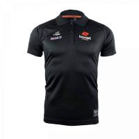 China Custom Sublimated Dry Fit Short Sports Polyester Polo T Shirt with UV Graphics Design for sale