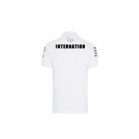 China Custom Logo Printed Plus Size Men's Pullover Racing Sport Polo Shirts at Affordable Prices for sale