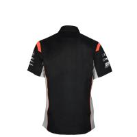 China Custom Printed Polo Shirt Quick Dry Cotton for Racing Team and Motorcycling Fans for sale