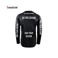 China Sleeve Style Long Sleeve Breathable Wicking Custom T Shirts for Motor Cross Riding for sale
