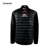 China Top Selling Custom Printed Black Motorcycle Auto Racing Wear Sports Warmth Men Jacket for sale