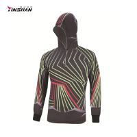 China QUICK DRY Sport Fishing Clothes OEM Custom Hight Ice Silk Sunblock Hooded Print Coat for sale