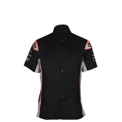 China Custom Team Name Knit Fabric Sports Polo Shirts with Printing and Logo Embroidery for sale
