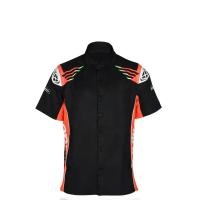 China Custom Team Name Knit Fabric Sports Polo Shirts with Printing and Logo Embroidery for sale