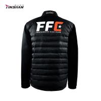 China Custom Logo Men's Softshell Zipper Fleece Sports Team Racing Jacket Vest with Pockets for sale