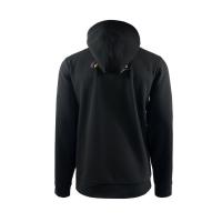 China Custom Design Blank Black Streetwear Oversized Zip Men Stripe Racing Team Men Gym Hoodie for sale
