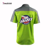 China Customized Motocross Sports Team Polo Shirt Sublimated Plain Design for Men's Cycling for sale