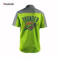 China Customized Motocross Sports Team Polo Shirt Sublimated Plain Design for Men's Cycling for sale
