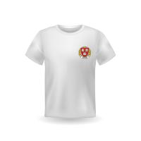 China OEM University T-Shirt Promotion Shirt Custom Design with University Logo and Custom Colors for sale