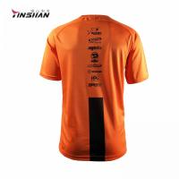 China Sublimated Printing Custom Logo Men's Event Complimentary T-Shirt for Adults S/M/L/XL for sale