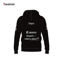 China 3. Fashionable Unisex Polyester/Cotton Softshell Sports Hoodie for Spring and Autumn for sale