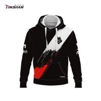 China 3. Fashionable Unisex Polyester/Cotton Softshell Sports Hoodie for Spring and Autumn for sale