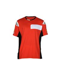 China Cotton Fabric Breathable Short Sleeve Tennis Jersey Design Polo Neck T-Shirt for Men for sale