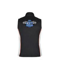 China Customized Logo Printing Polyester Wicking Softshell Running Vest for Motor Team Men for sale
